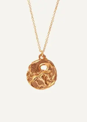ME+EM Medallion Necklace - Gold