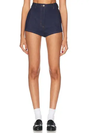 Dark Wash Shorts For Women