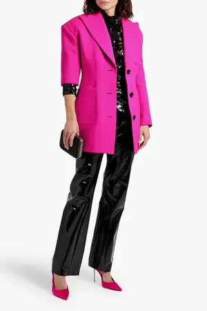 Dolce & Gabbana Asymmetric Wool-gabardine Blazer