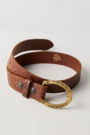 ALKEMIE Horseshoe Leather Belt