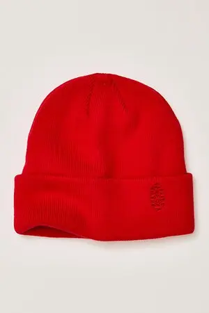 Free People FP Movement Lil Buti Beanie Victory Red