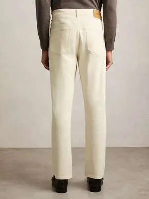 REISS Bishopsgate Straight-leg Jeans - White