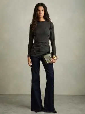 REISS Lucia Asymmetric Top