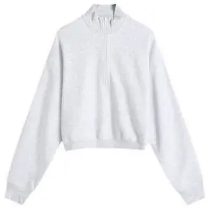 Skims Cropped Sweatshirts Hoodies For Women