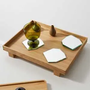 FERM LIVING Shard Coasters Set Of 4