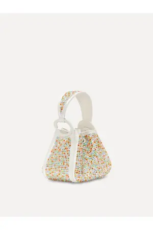 Oscar De La Renta Silver Tone Bucket Bags