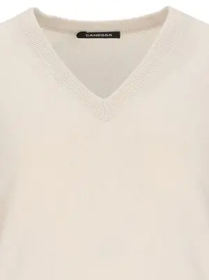 CANESSA Cashmere Sweater - Neutrals