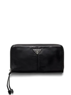 Prada Leather Wallet - Black