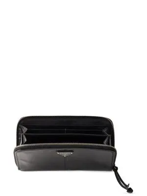 Prada Leather Wallet - Black