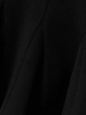 SALON 1884 Ismay Paneled Peplum Turtleneck Top
