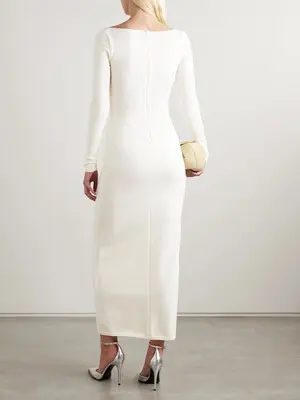 Giambattista Valli Tie-front Cutout Maxi Dress