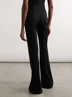 Alexander McQueen Wool-twill Flared Trousers