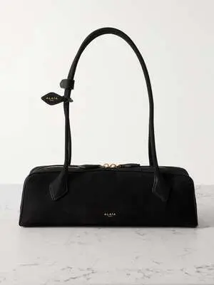 Alaïa Le Teckel Medium Shoulder Bag - Black