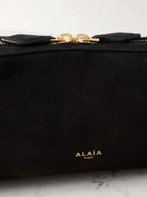 Alaïa Le Teckel Medium Shoulder Bag - Black