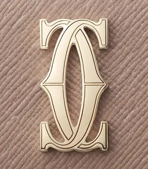 Cartier Leather C De Mini Wallet