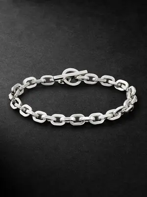 MAOR M. Cohen Cuadro Toggle Sterling Chain Bracelet - Silver