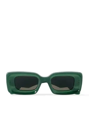 Loewe Anagram Rectangular-frame Acetate Sunglasses