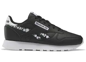 REEBOK Classic Leather Flower Crowns Sneakers - Core Black/cloud White