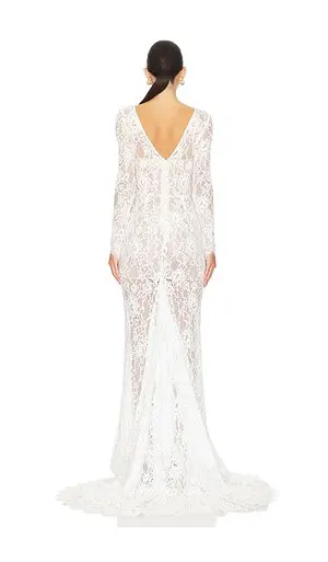BRONX BANCO Colette Lace Gown