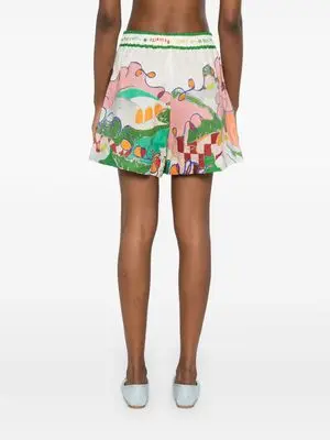 ALEMAIS Nadia Thigh-length Shorts