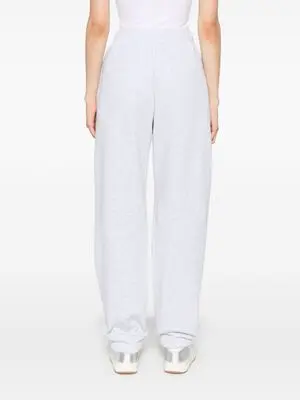 ROTATE BY BIRGER CHRISTENSEN Organic Cotton Track Pants - Grey