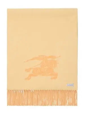 Burberry Ekd Reversible Scarf - Orange