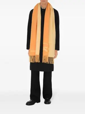 Burberry Ekd Reversible Scarf - Orange