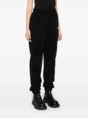 ROTATE BY BIRGER CHRISTENSEN Fleece-lined Sweatpants - Black