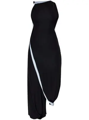 Victoria Beckham Asymmetric Maxi Dress