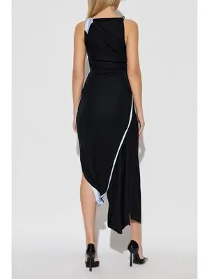Victoria Beckham Asymmetric Maxi Dress