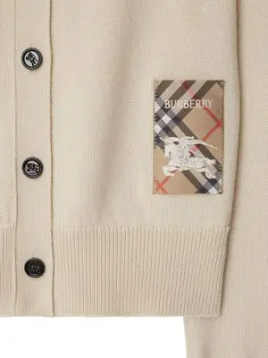 Burberry Vintage Check Cardigan - Neutrals