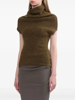 Rick Owens Short Sleeve Sweater