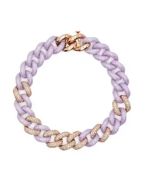 Shay 18k Rose Diamond Chain Bracelet - Gold