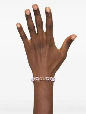 Shay 18kt Rose Diamond And Ceramic Bracelet