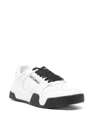 Just Cavalli Style Dis. 1 Leather Sneakers