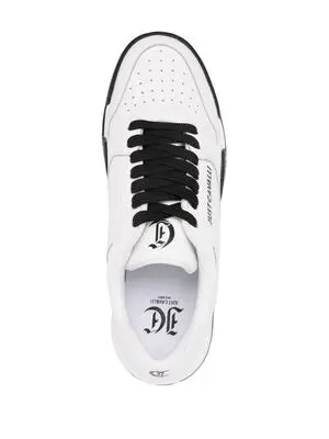 Just Cavalli Style Dis. 1 Leather Sneakers
