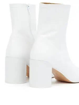 MAISON MARGIELA 70mm Anatomic Ankle Boots - White