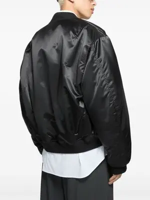 Acne Studios Down Bomber Jacket - Black