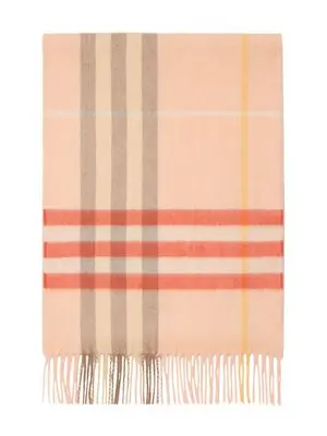 Burberry Check Cashmere Scarf