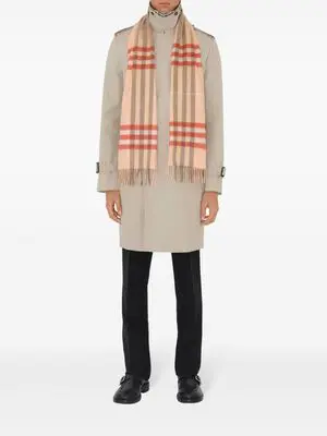 Burberry Check Cashmere Scarf