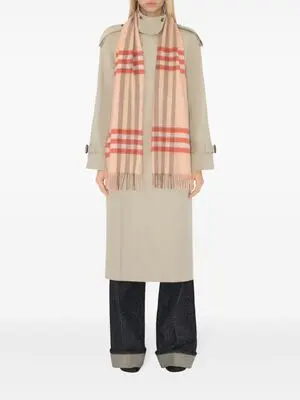 Burberry Check Cashmere Scarf