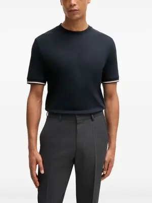 BOSS Cotton T-shirt - Blue