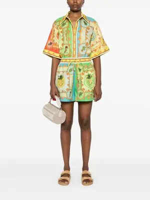 ALEMAIS La Musica Thigh-length Shorts