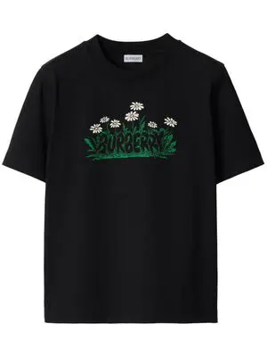 Burberry Daisy-logo Cotton T-shirt