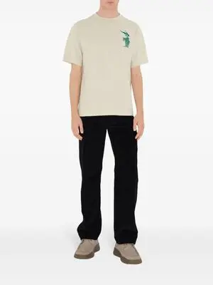 Burberry Ekd Cotton T-shirt - Neutrals