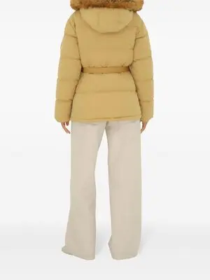 Burberry Puffer Jacket - Yellow