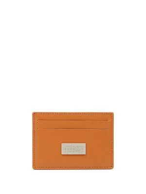 MAISON MARGIELA Leather Card Holder - Brown
