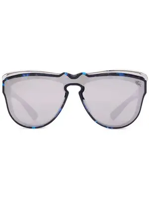 Burberry Shield-frame Sunglasses - Blue