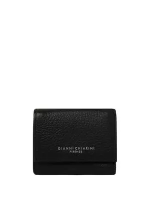 GIANNI CHIARINI Logo-stamp Wallet - Black