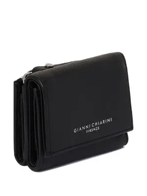 GIANNI CHIARINI Logo-stamp Wallet - Black